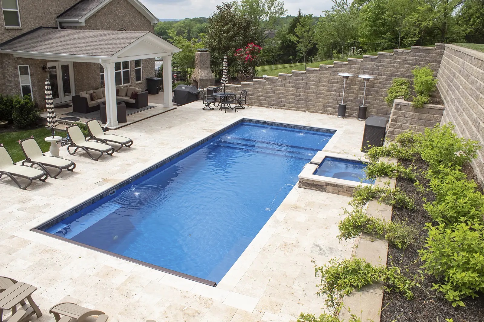 The Leisure Pools Pinnacle™ Inground Pool - Integrity Built Pools